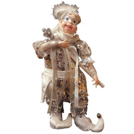 Sequin Jester Doll with Baton | KBW GLOBAL CORP.