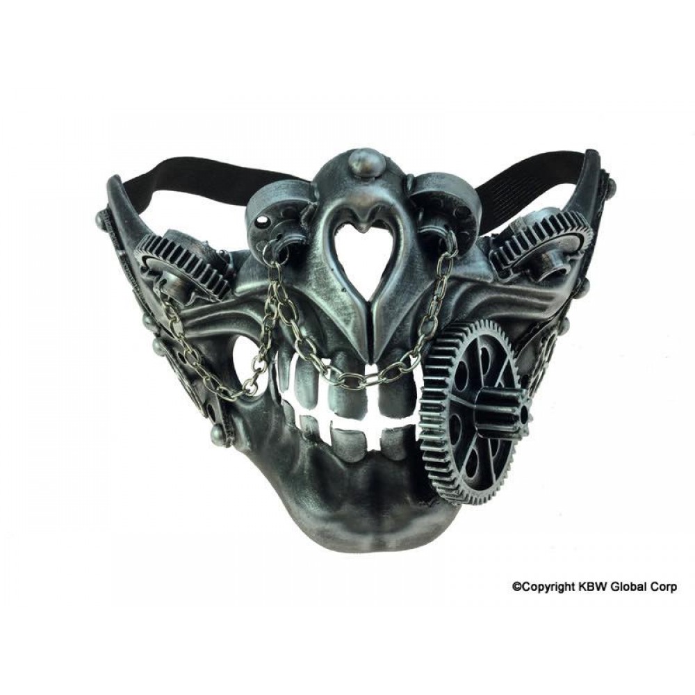 Steampunk skull mask