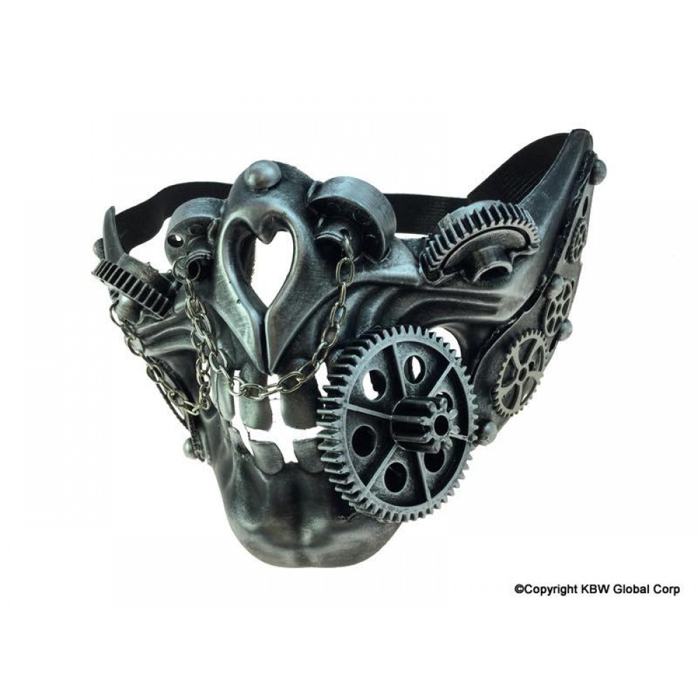 Steampunk skull mask