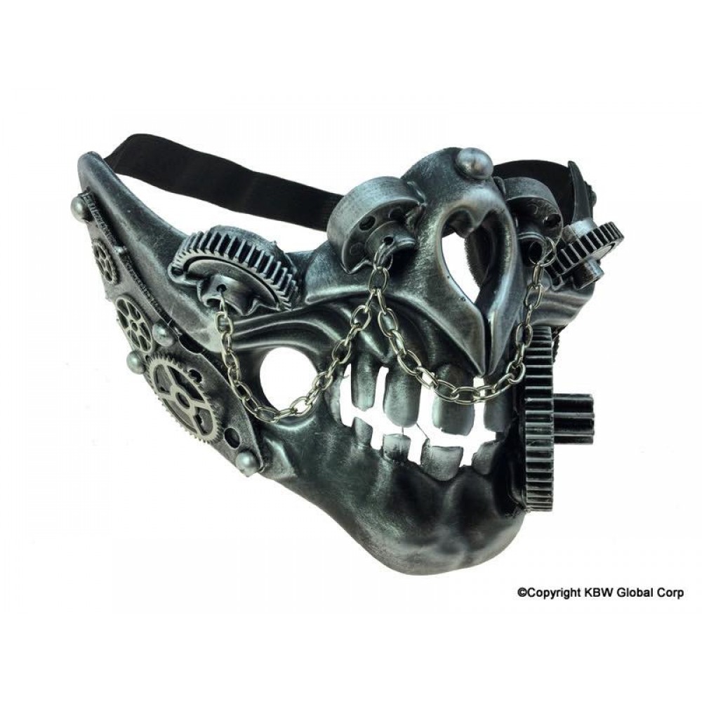 Steampunk skull mask