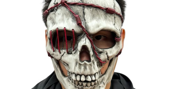 Barb Wire Full Face Skull Mask