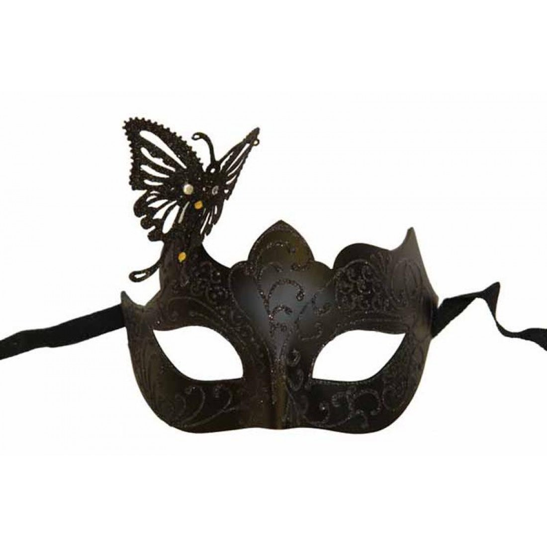 Black Butterfly Masquerade Mask | KBW GLOBAL CORP.