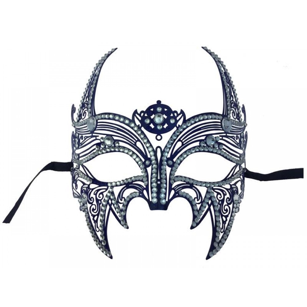 Black Metal Devil styled Blue